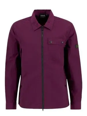 Barbour Long-sleeve Zip-up Shirt Jacket - Red