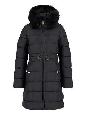 Barbour Anastasia Quilted Puffer Jacket With Detachable Hood - Black