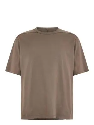 Rick Owens Coffee Crew Neck Short-sleeve Tee - Brown