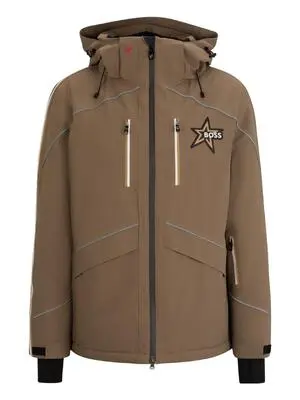 Hugo Boss Simple And Comfortable Ski Suit - Brown