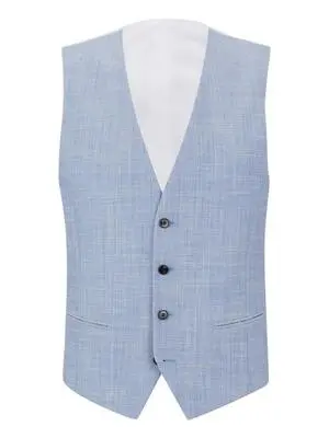 Hugo Boss Tailored Vest - Blue