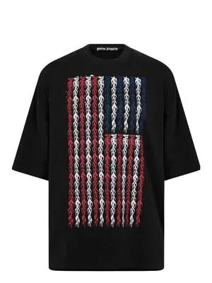 Palm Angels Logo T-shirt - Black