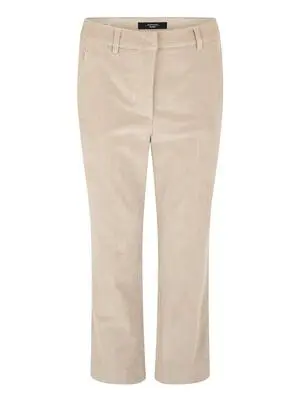 Max Mara Straight Leg Trousers - Nude