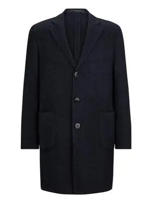 Hugo Boss Single Breasted Notched Lapel Blazer - Black