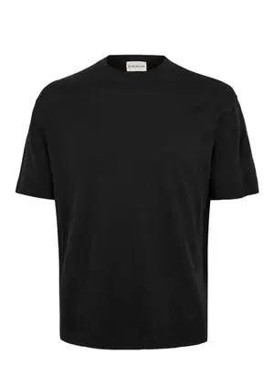 Moncler Knit T-shirt - Black