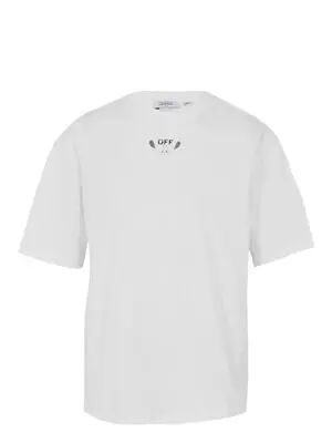 Off-White Logo Crew Neck T-shirt - White