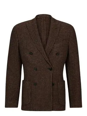 Hugo Boss Classic Check Blazer - Black