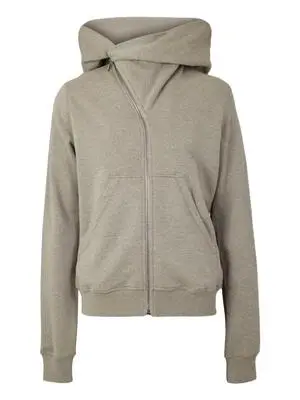Rick Owens Men's Zip Hoodie Gray