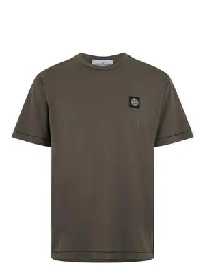 Stone Island Logo Patch T-shirt - Black