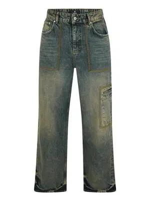 REPRESENT Straight-leg Jeans - Black