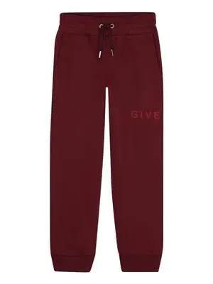 Givenchy Givenchy GIV Logo Joggers Brown