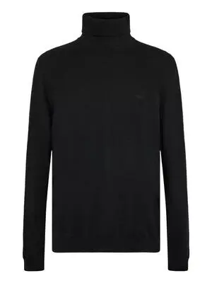Hugo Boss Baldebert E Turtleneck Jumper - Black