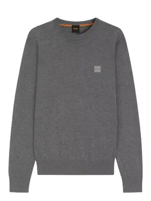 Hugo Boss Long Sleeve Crew Neck Jumper - Black