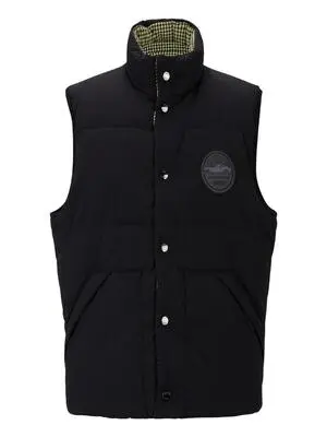 Hugo Boss Stand-up Collar Down Vest - Black