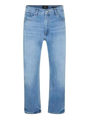 7 For All Mankind Belt Loops Jeans - Light Blue