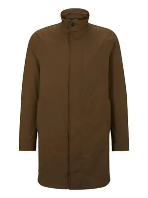 Hugo Boss Hugo Boss Mid-Length Coat Brown