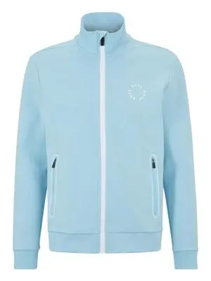 Hugo Boss Hooded Zip-up Track Jacket - Blue