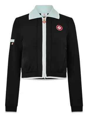 CASABLANCA Casablanca Zipper Long-Sleeve Casual Jacket