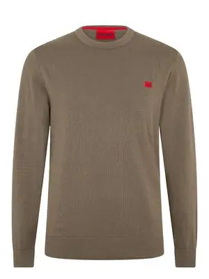 Hugo Boss Hugo Boss Crew Neck Knit Sweater Brown