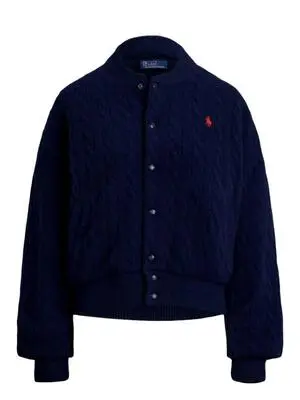 Polo Ralph Lauren Polo Ralph Lauren Cable-Knit Bomber Jacket No