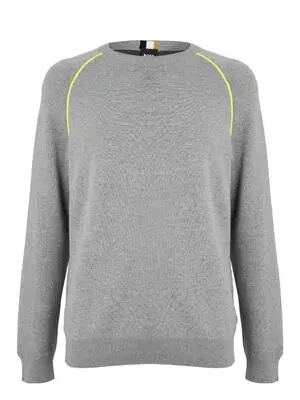 Hugo Boss Crew-neck Knit Sweater - Gray