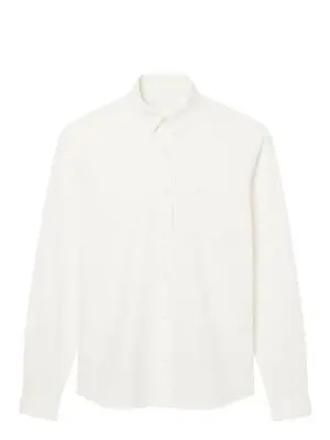 Lacoste Regular-fit Cotton Jersey Shirt - Cream