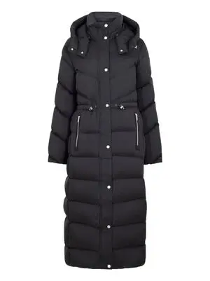 Moose Knuckles Long Down Jacket - Black