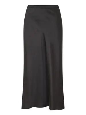 ANINE BING Silk Maxi Skirt - Black