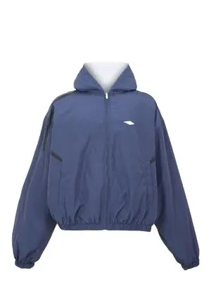 Balenciaga Hooded Casual Jacket - Blue