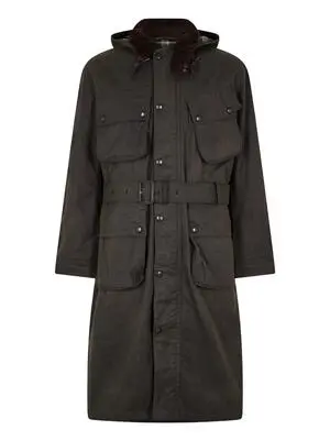 RALPH LAUREN Ralph Lauren Hooded Long Workwear Trench Coat