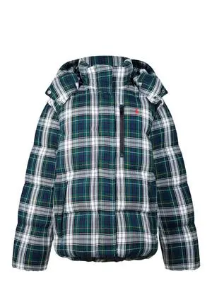 Ralph Lauren Plaid Insulated Puffer Jacket - No