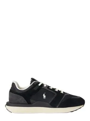 Polo Ralph Lauren And Grey Casual Shoes - Black