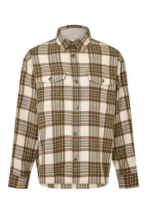 AMI Paris Plaid Long-sleeve Shirt - Multicolor