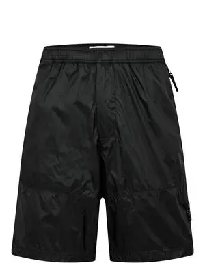 Stone Island Ripstop Cargo Shorts - Black