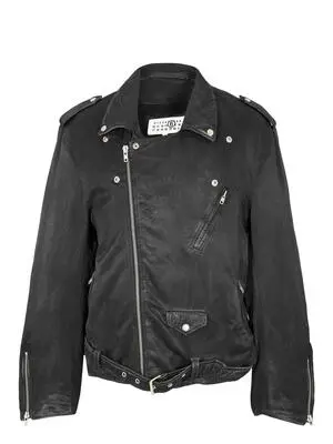 MAISON MARGIELA MM6 Maison Margiela Lapel Biker Jacket