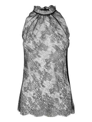 Alexander McQueen Lace Vest - Gray