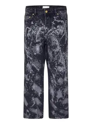 GANNI Straight-leg Jeans - Black