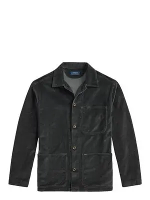 Polo Ralph Lauren Corduroy Lapel Workwear Jacket - Black