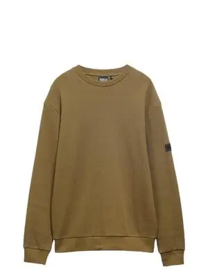 Barbour Long-sleeved Crew Neck Sweatshirt - Olive