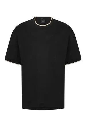 Hugo Boss Short-sleeve Crew-neck T-shirt - Black