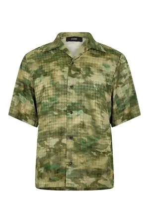Amiri Camp Collar Shirt - Green