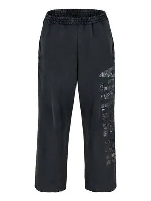 Balenciaga Wide Leg Trousers - Black