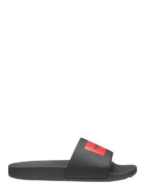 Hugo Boss Logo Slides - Black