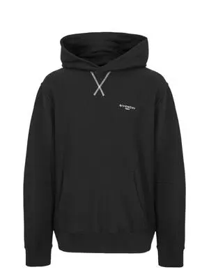 Givenchy Logo Hoodie - Black
