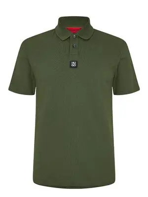 Hugo Boss Logo Short-sleeve Polo Shirt - Green