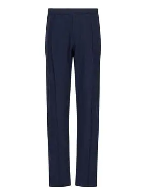 EMPORIO ARMANI Emporio Armani High-Waisted Straight-Leg Trousers