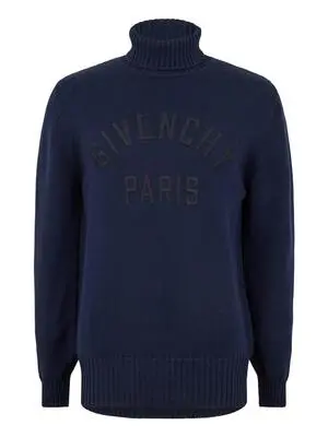 Givenchy High-neck Knit Sweater - Black