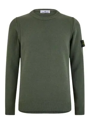 Stone Island Crewneck Jumper - Black