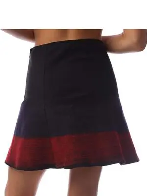 Emporio Armani Flared Knit Mini Skirt - No