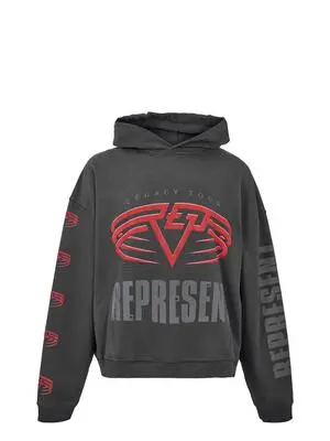 REPRESENT Hooded Sweatshirt - Black